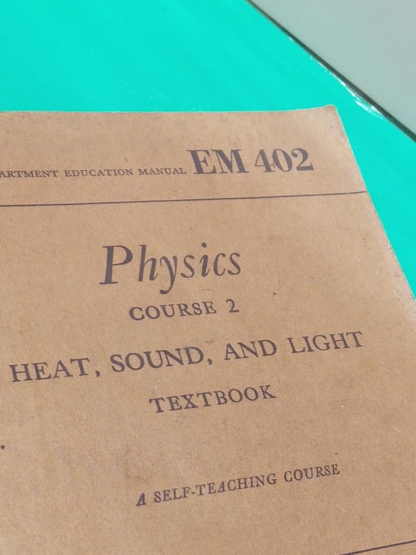 vintag "PHYSICS TEXTBOOK"/C.Dull/1944/US Army/Rare!, Hobbies & Toys ...