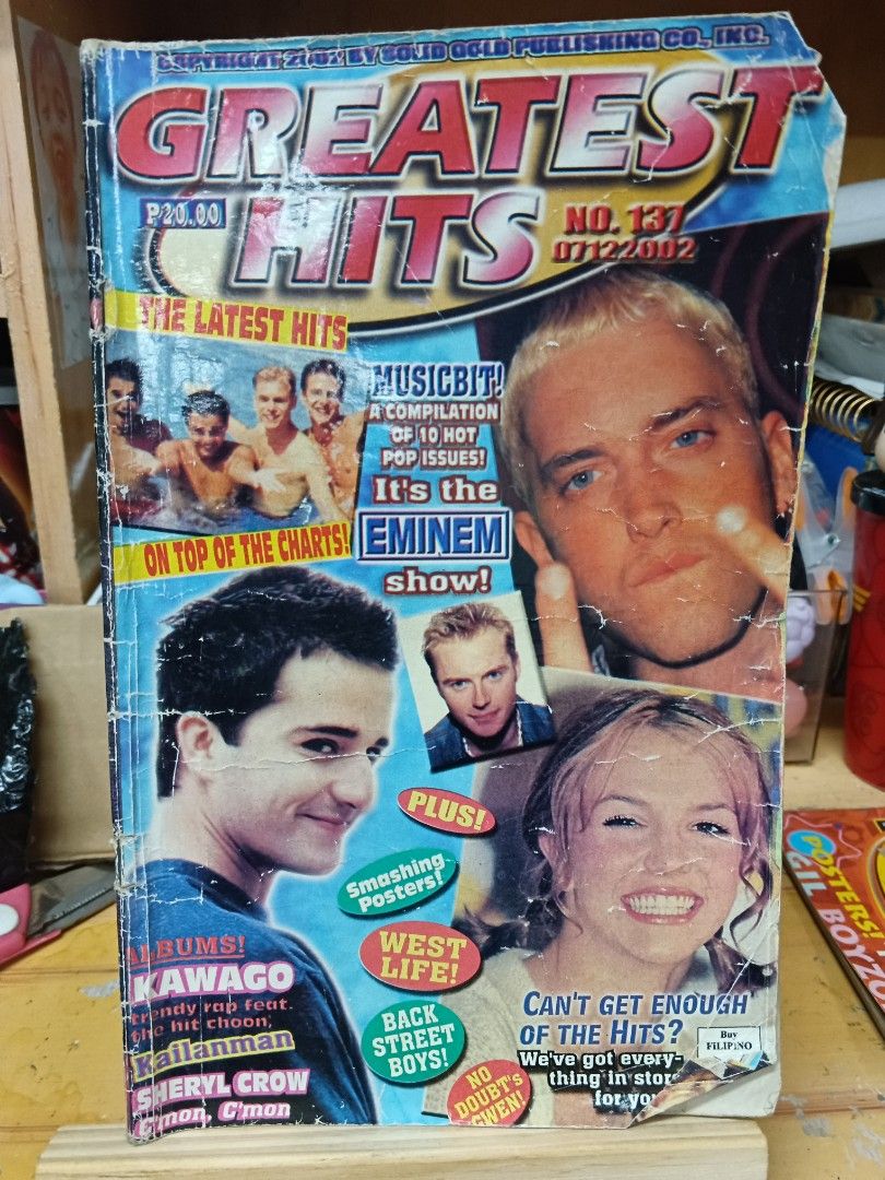 Vintage Greatest Hits Songhits - Music Song Magazine - Backstreet Boys ...