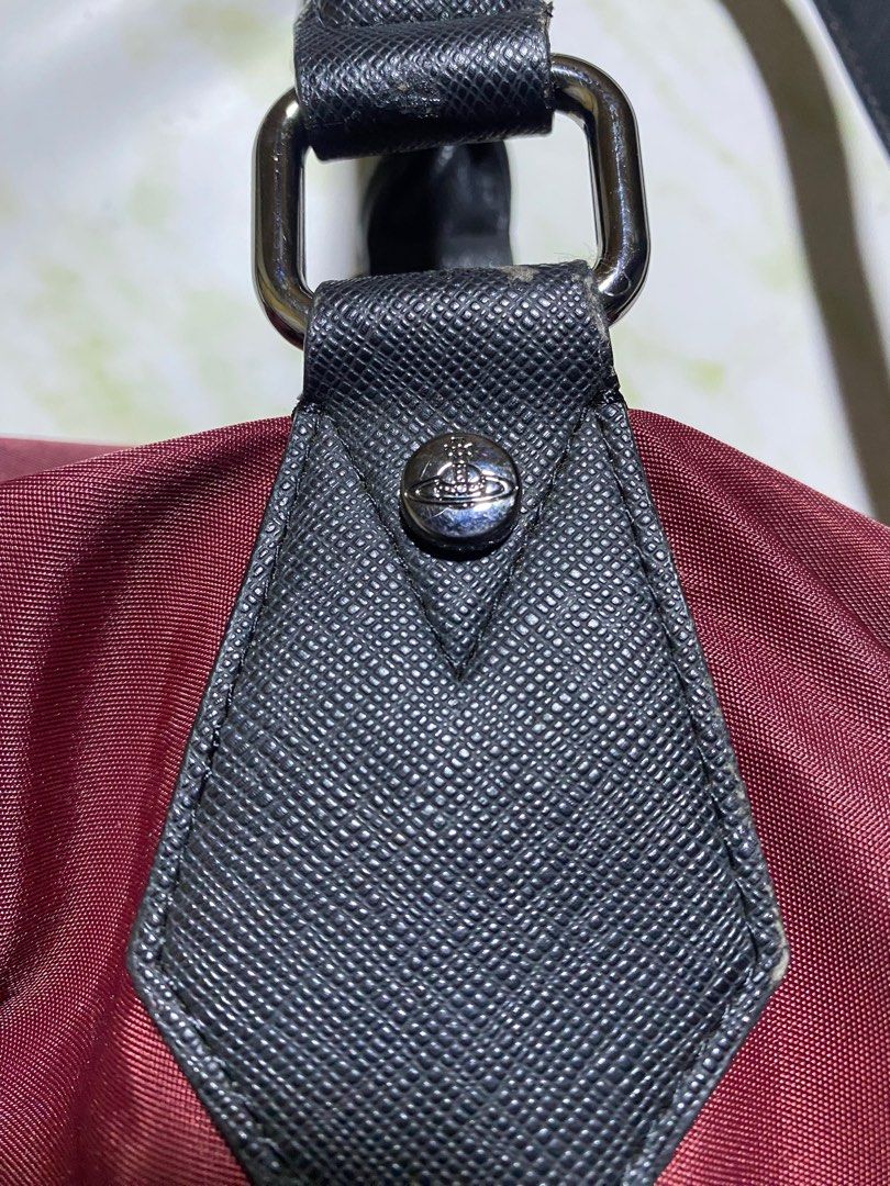 Vivienne Westwood - Anglomania - Nylon Shoulder 2-Way Bag, Luxury, Bags ...