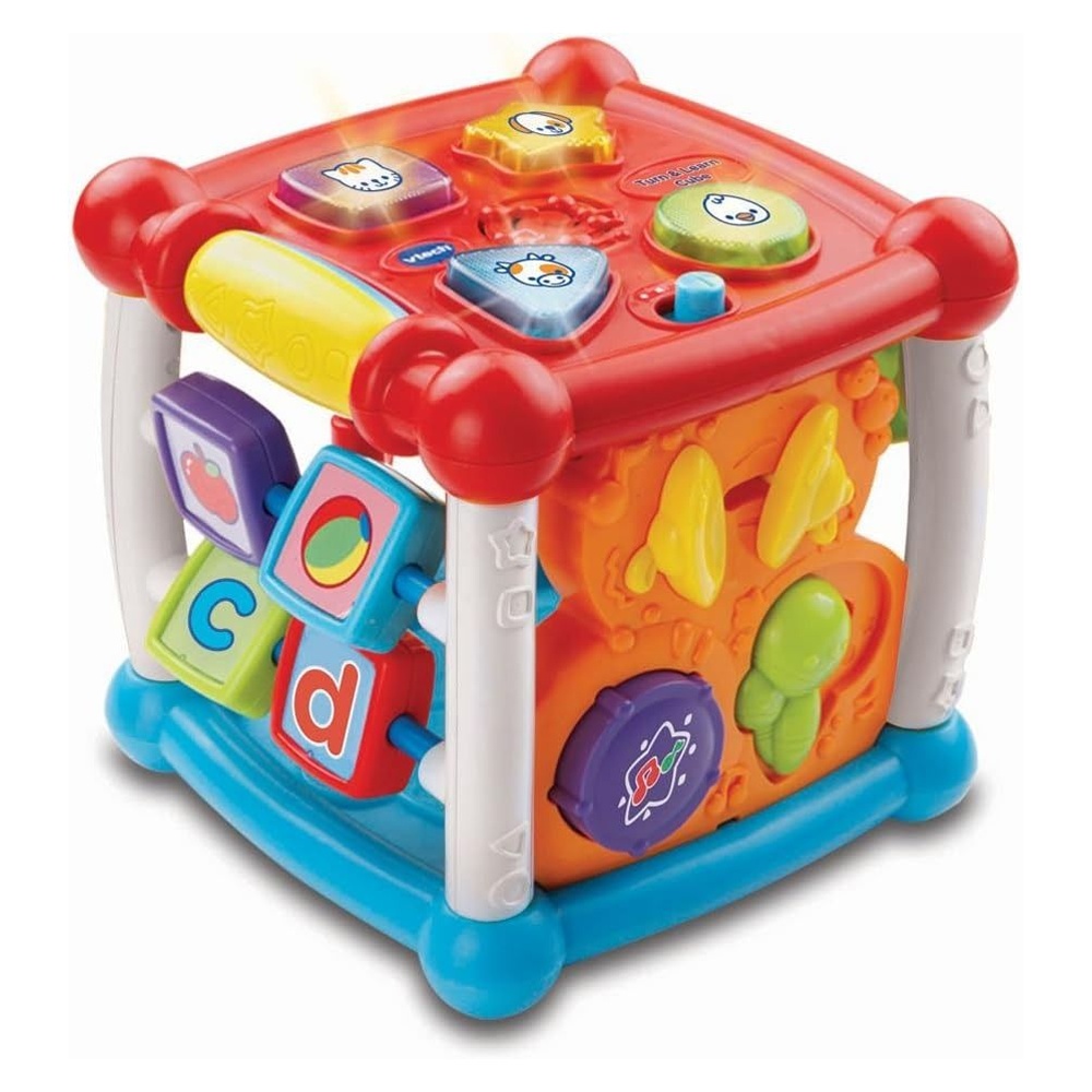 VTech 150503 Turn N Learn Cube, Babies & Kids, Infant Playtime on Carousell