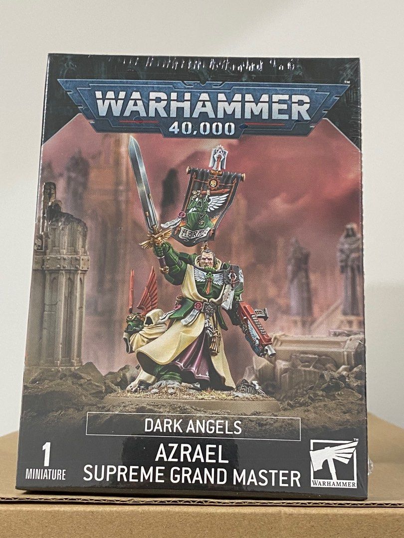 Warhammer 40K Azrael 至高大導師阿茲喵 NIB, 興趣及遊戲, 玩具 & 遊戲類 - Carousell