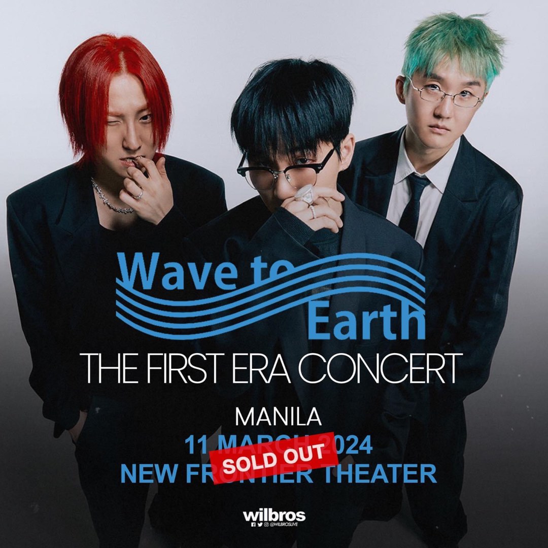 wave to earth vip standing A, Tickets & Vouchers, Event Tickets on ...