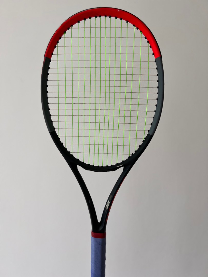 Wilson Clash 98 V1 L2, Sports Equipment, Sports & Games, Racket & Ball ...