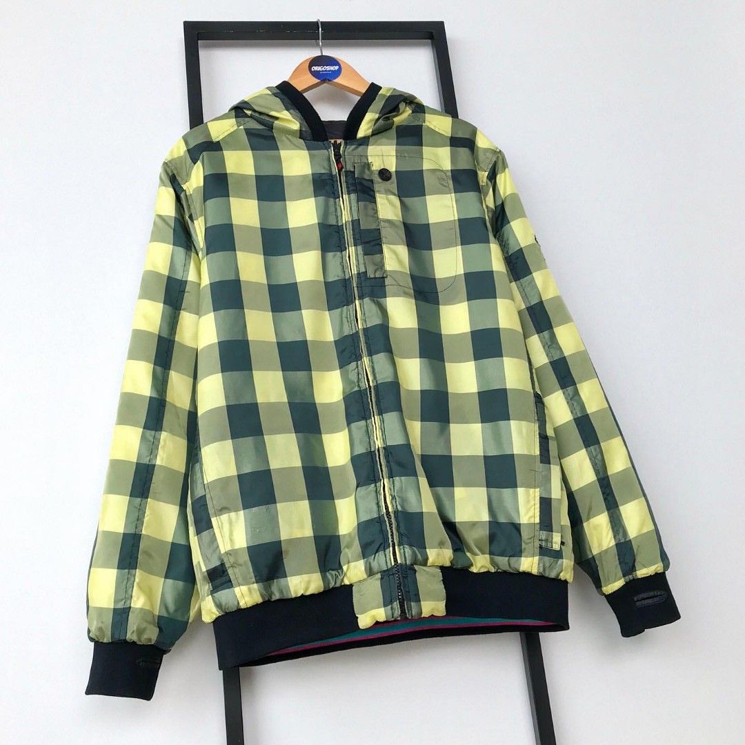 XL ELEMENT Original Jaket Windbreaker Reversible Bolak Balik Down ...