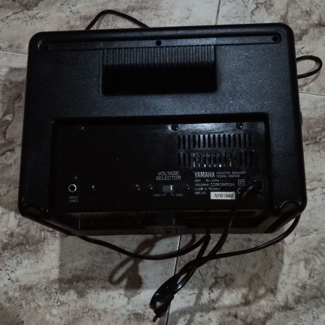 YAMAHA MONITOR SPEAKER MS202 II, Audio, Soundbars, Speakers ...
