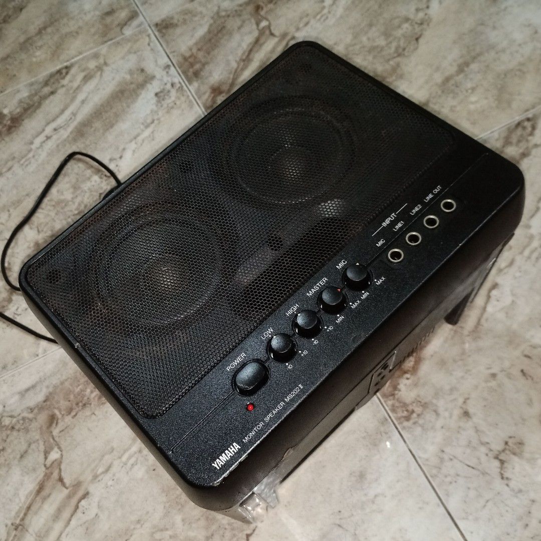 YAMAHA MONITOR SPEAKER MS202 II, Audio, Soundbars, Speakers ...