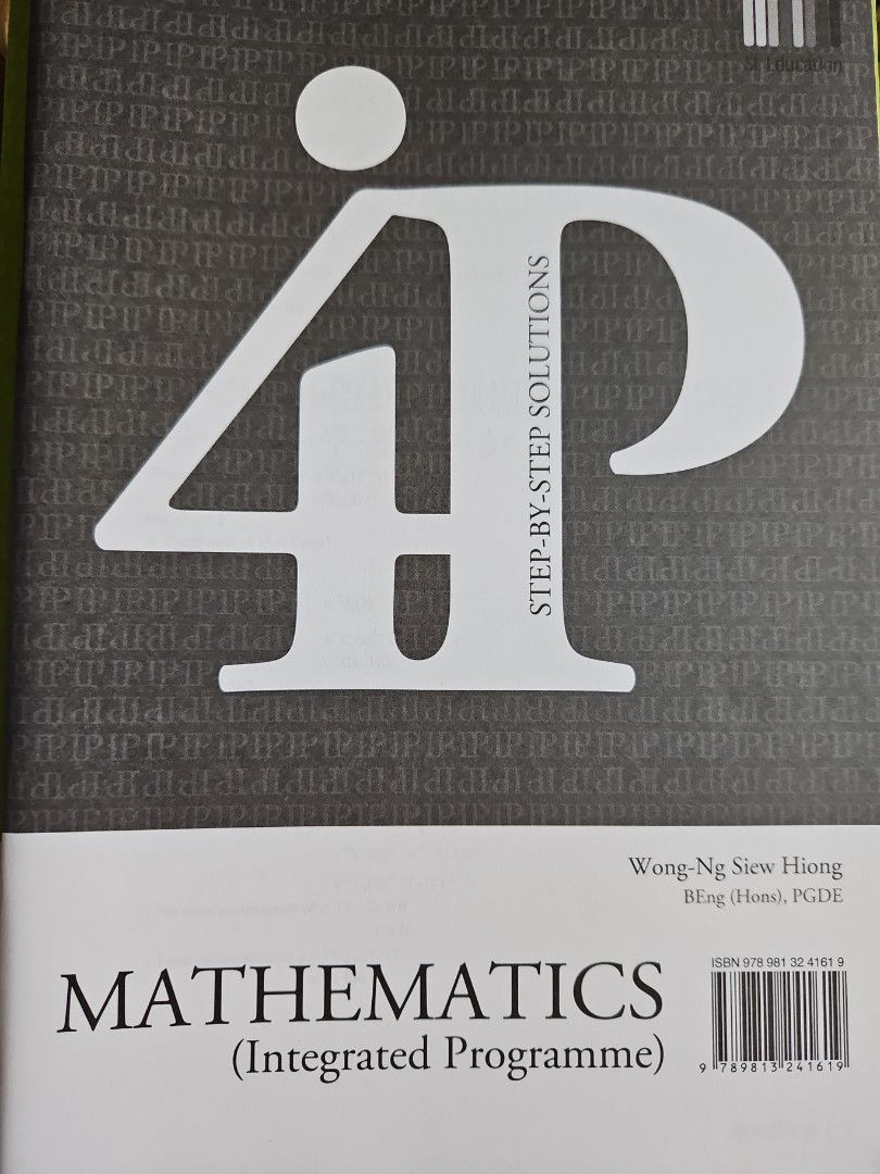 Year 4 Mathematics (integrated programme) assessment book, Hobbies ...