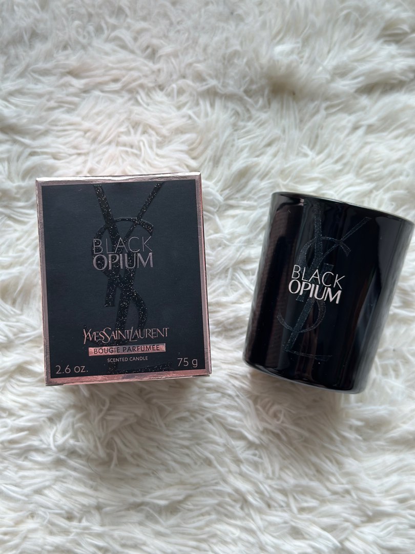YSL Fragrance Candle 75g, Furniture & Home Living, Home Fragrance on ...