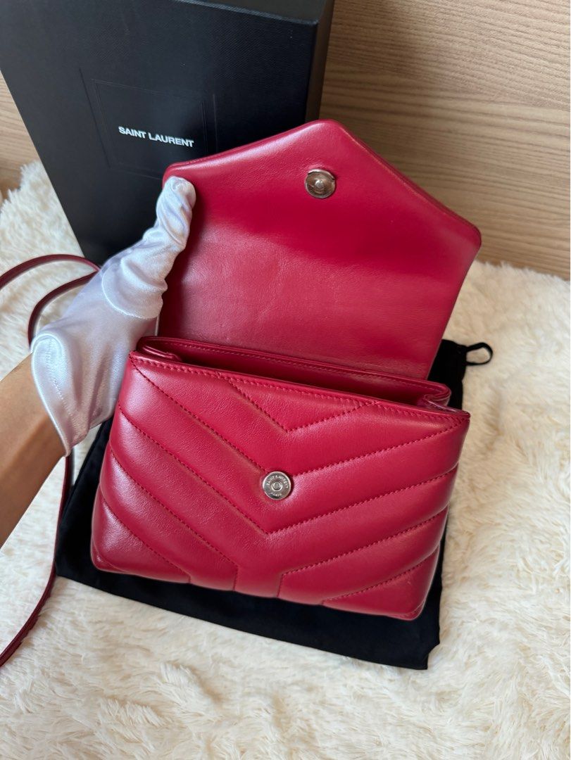 YSL Saint Laurent Toy Lou Lou in Quilted Leather, Luxury, Bags ...