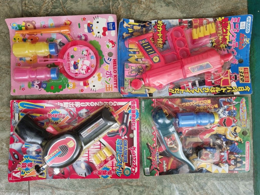 Yutaka Ultraman Robocon Power Rangers Hello Kitty lot of 4 SALE ...