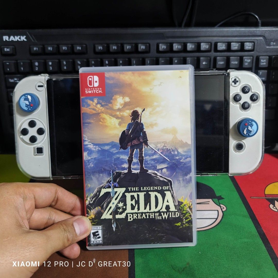 Zelda botw Switch Game, Video Gaming, Video Games, Nintendo on Carousell