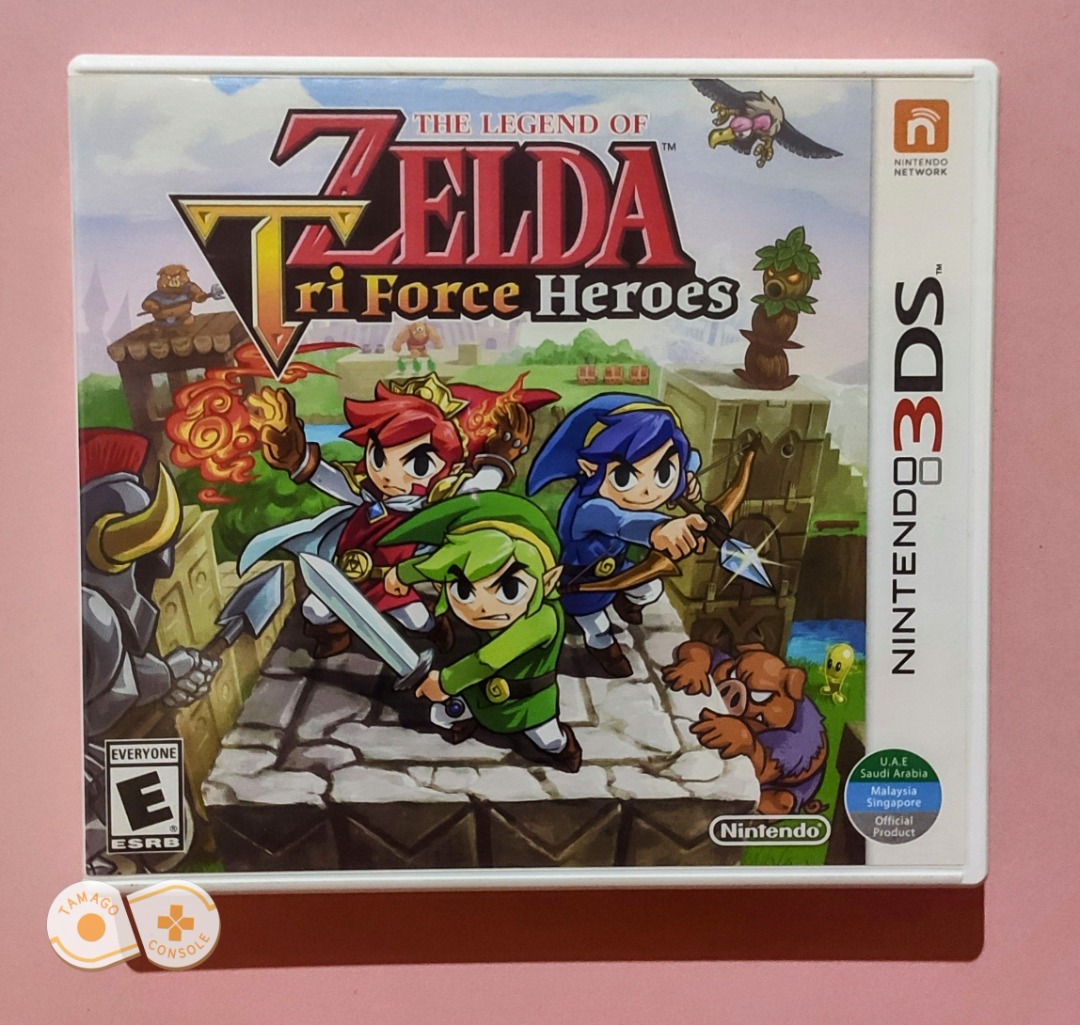 Zelda Tri Force Heroes - [3DS Game] [NTSC / ENGLISH Language], Video ...