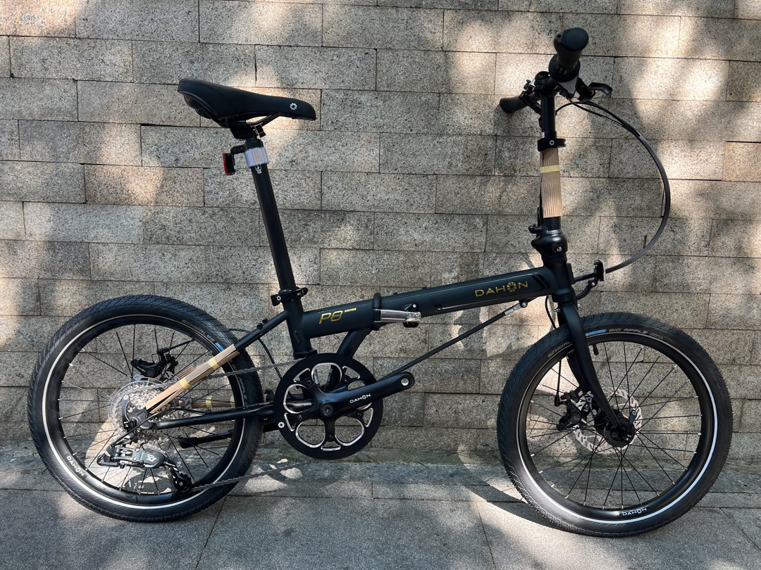 2023 馬甲線版 DAHON SPEED P8 (KBC083) 8速 碟剎20吋鉻鉬鋼折叠車 送叮叮水架前後蛙燈, 運動產品, 單車及配件 ...
