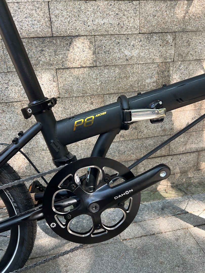 2023 馬甲線版 DAHON SPEED P8 (KBC083) 8速 碟剎20吋鉻鉬鋼折叠車 送叮叮水架前後蛙燈, 運動產品, 單車及配件 ...