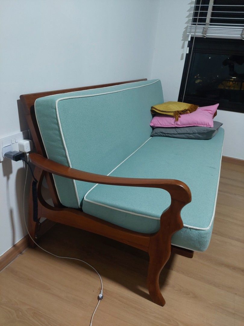 2 seater sofa pak awang, Furniture & Home Living, Furniture, Chairs on ...