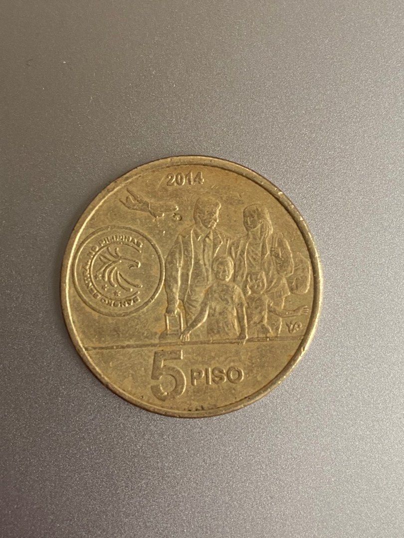 5 Peso Bagong Bayani Coin, Hobbies & Toys, Memorabilia & Collectibles ...