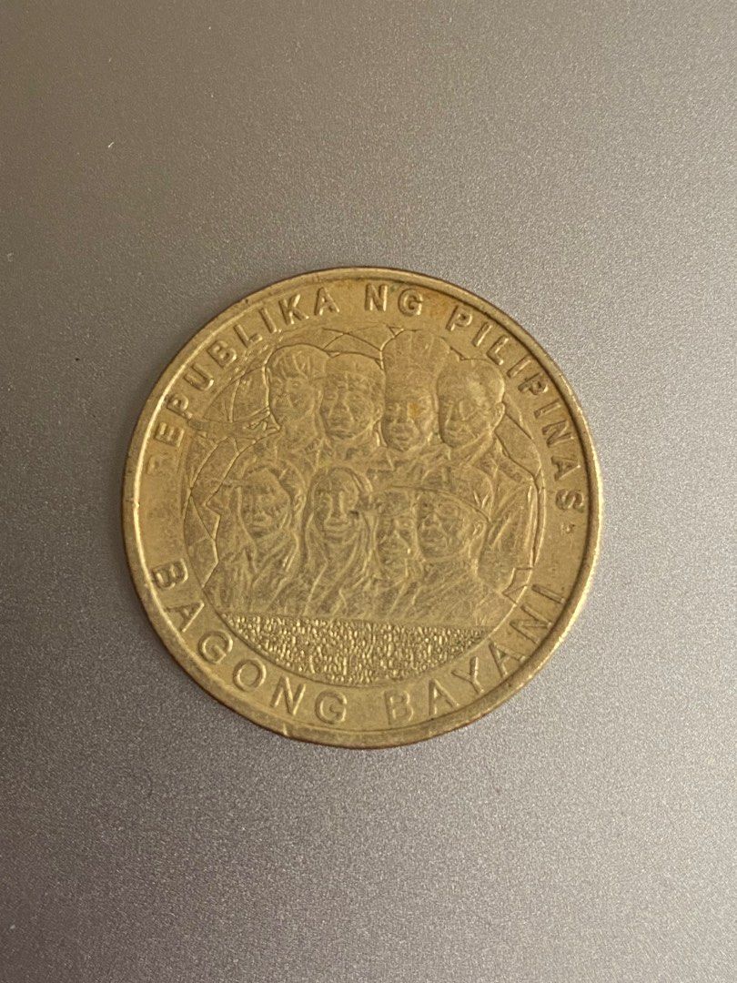5 Peso Bagong Bayani Coin, Hobbies & Toys, Memorabilia & Collectibles ...