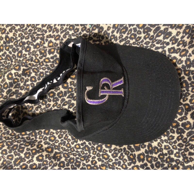 絕版 二手 早期 古著 Starter MLB CR 科羅拉多 落磯 遮陽帽 網球帽 vintage cap L 約58cm, 他的時尚 ...