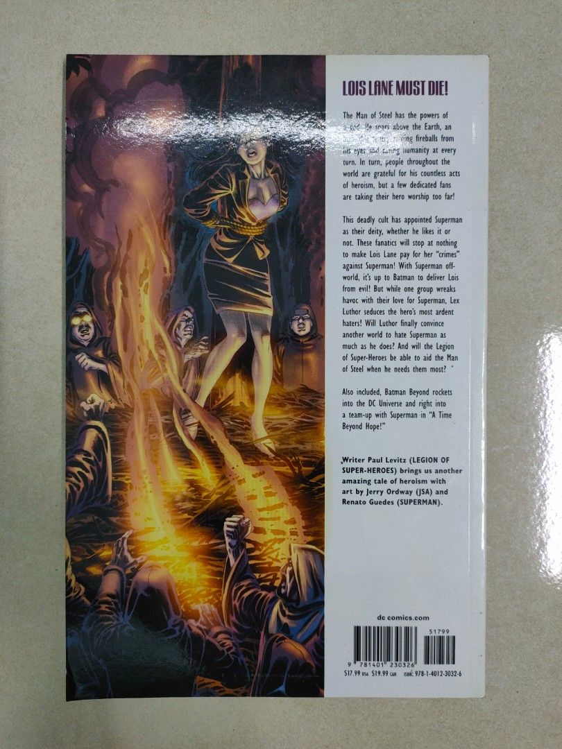 [ DC Comics ] Superman / Batman, Vol. 11: Worship by Paul Levitz ...