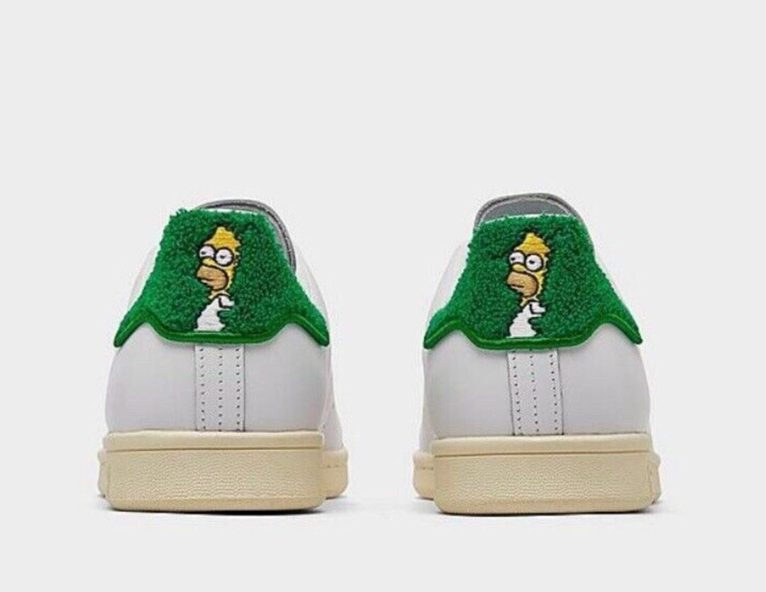 adidas Stan Smith x The Simpsons Low Homer Simpson US 10, Men's Fashion ...