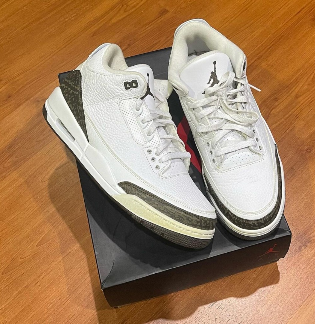 Air Jordan 3 Mocha, Men's Fashion, Footwear, Sneakers on Carousell