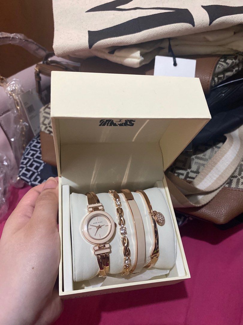 Anne Klein Watch sets | ws price, Women's Fashion, Watches ...