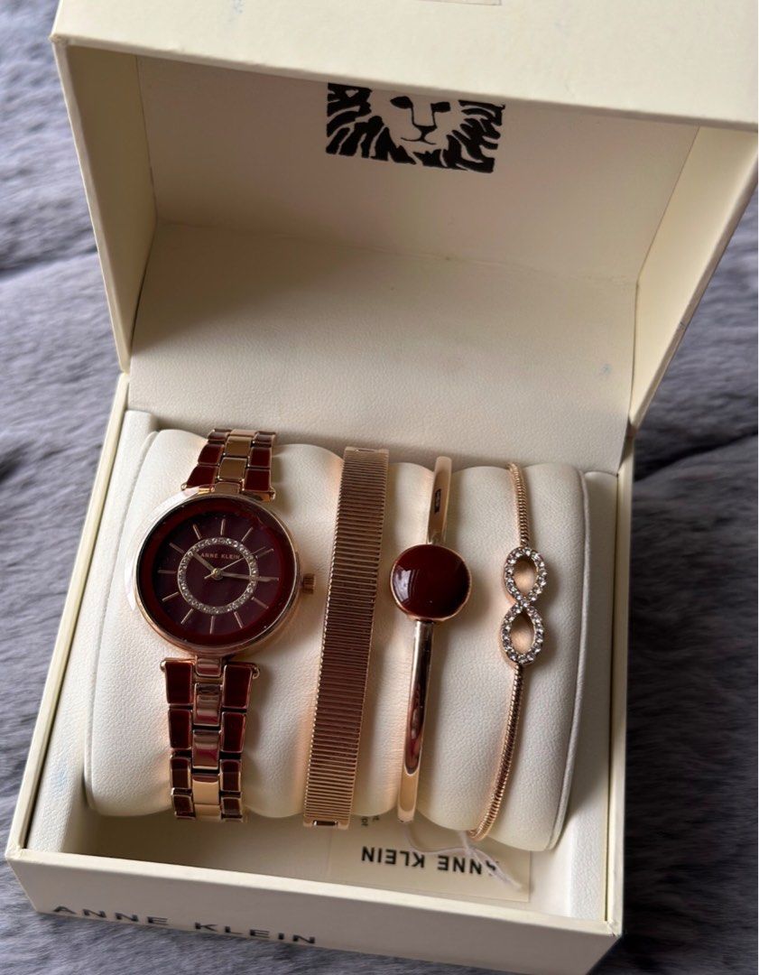 Anne Klein Watch sets | ws price, Women's Fashion, Watches ...
