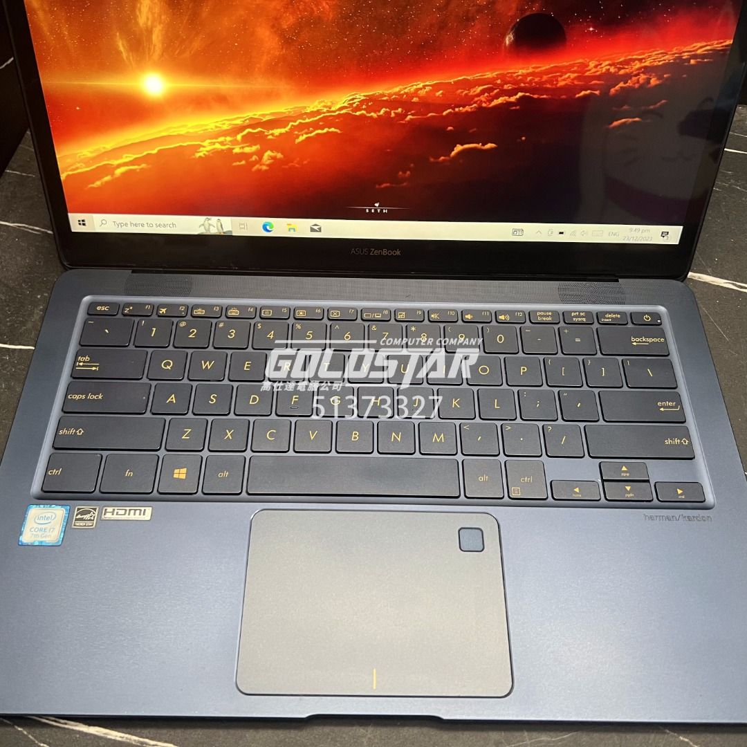 ASUS ZenBook 13 (UX331U)/ /13吋全高清/Laptop/三個月保養/Notebook/手提電腦/Windows 10 ...