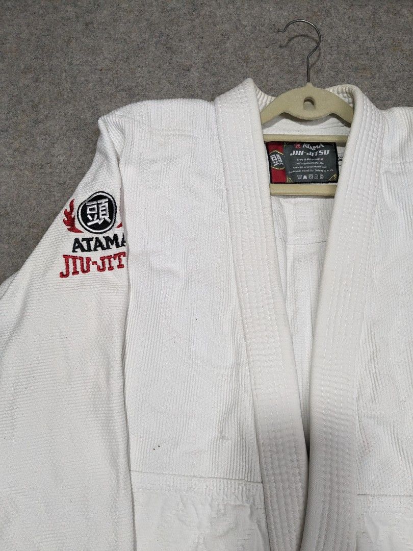 ATAMA BJJ Rare Gi Top Size A2 Jiu Jitsu Kimono Vintage MMA, Sports ...