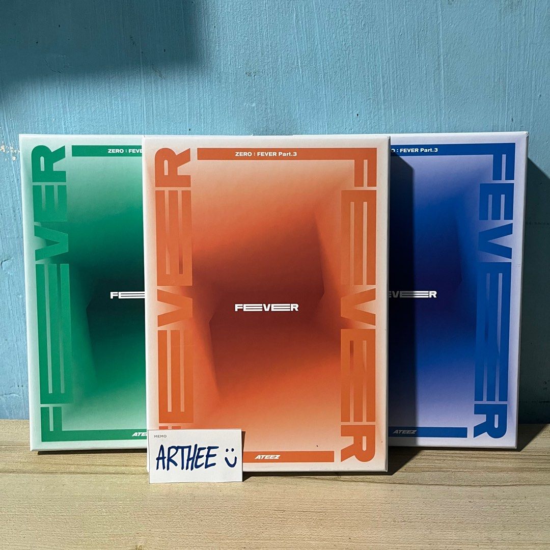 ATEEZ FEVER PART 3 ALBUM, Hobbies & Toys, Memorabilia & Collectibles, K ...