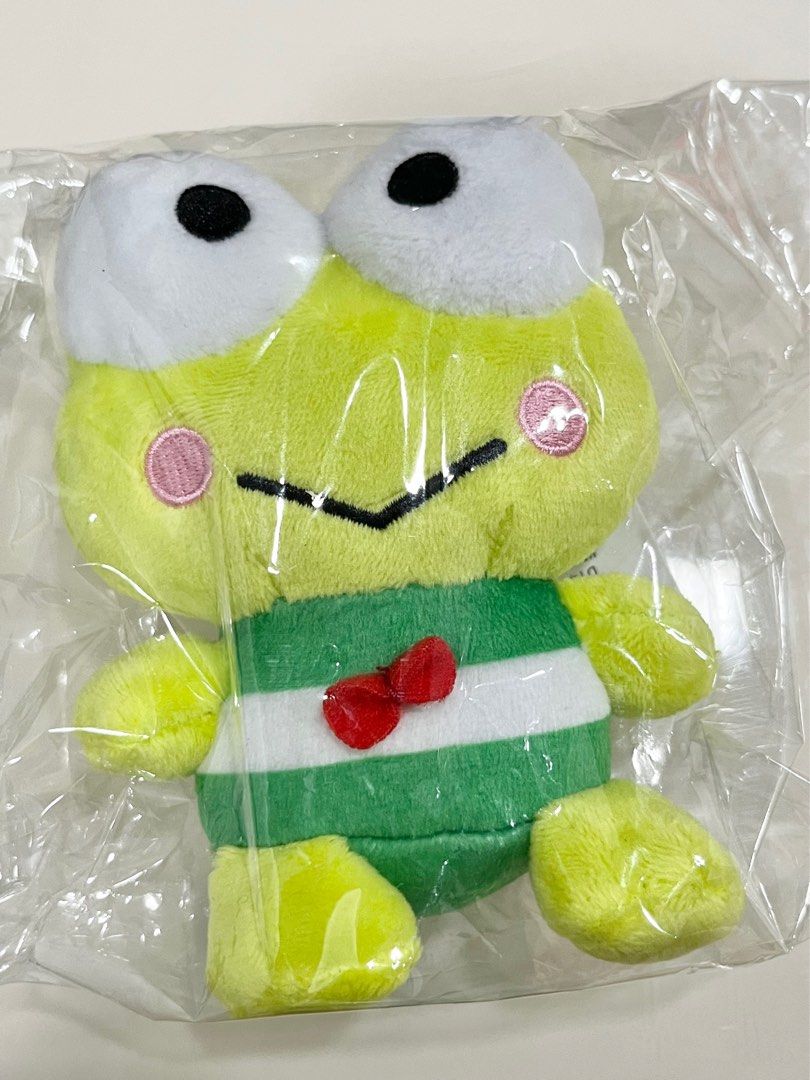 Authentic Keroppi Keychain plush, Hobbies & Toys, Toys & Games on Carousell