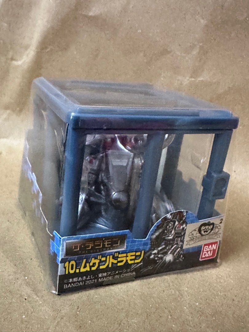 BANDAI Digimon Adventure Mini Figure Cage - Mugendramon (Condition as ...
