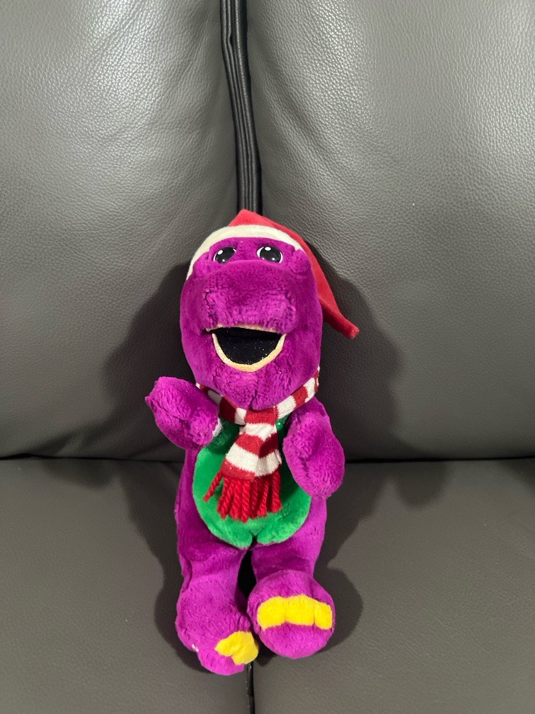 Barney Soft Toy, Hobbies & Toys, Toys & Games on Carousell