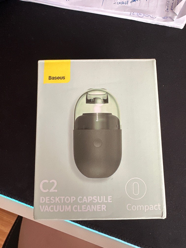 Baseus Desktop Capsule Vacuum Cleaner, TV & Home Appliances, Vacuum ...