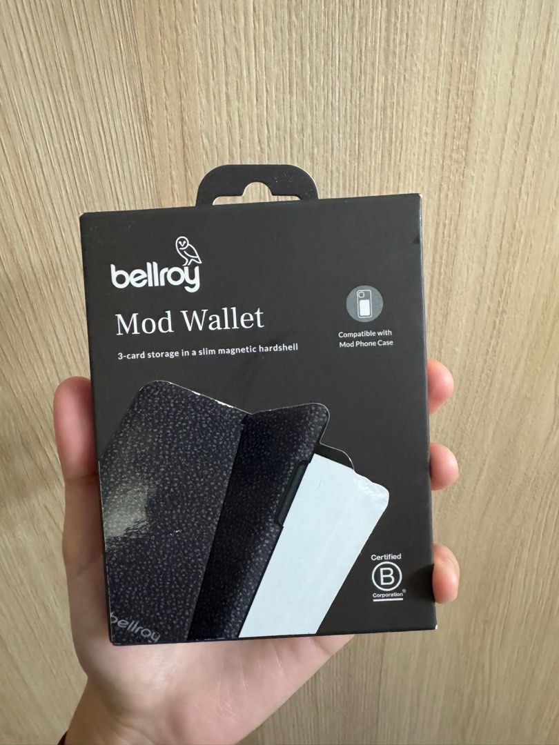 Bellroy Mod Wallet in Stellar Black, Men's Fashion, Watches ...