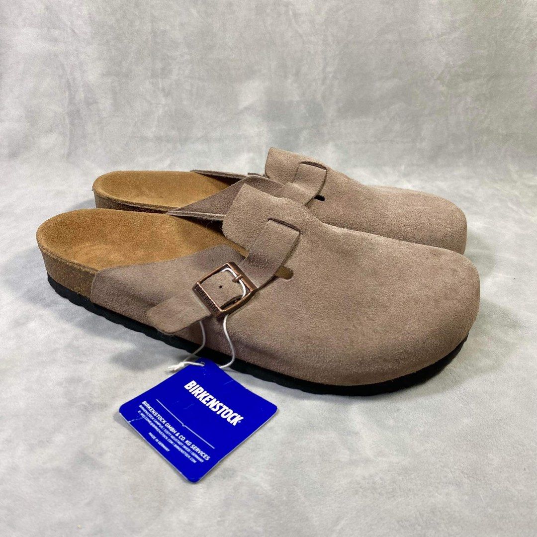 Birkenstock Clogs ‘Taupe’ BNWT, Men's Fashion, Footwear, Slippers ...