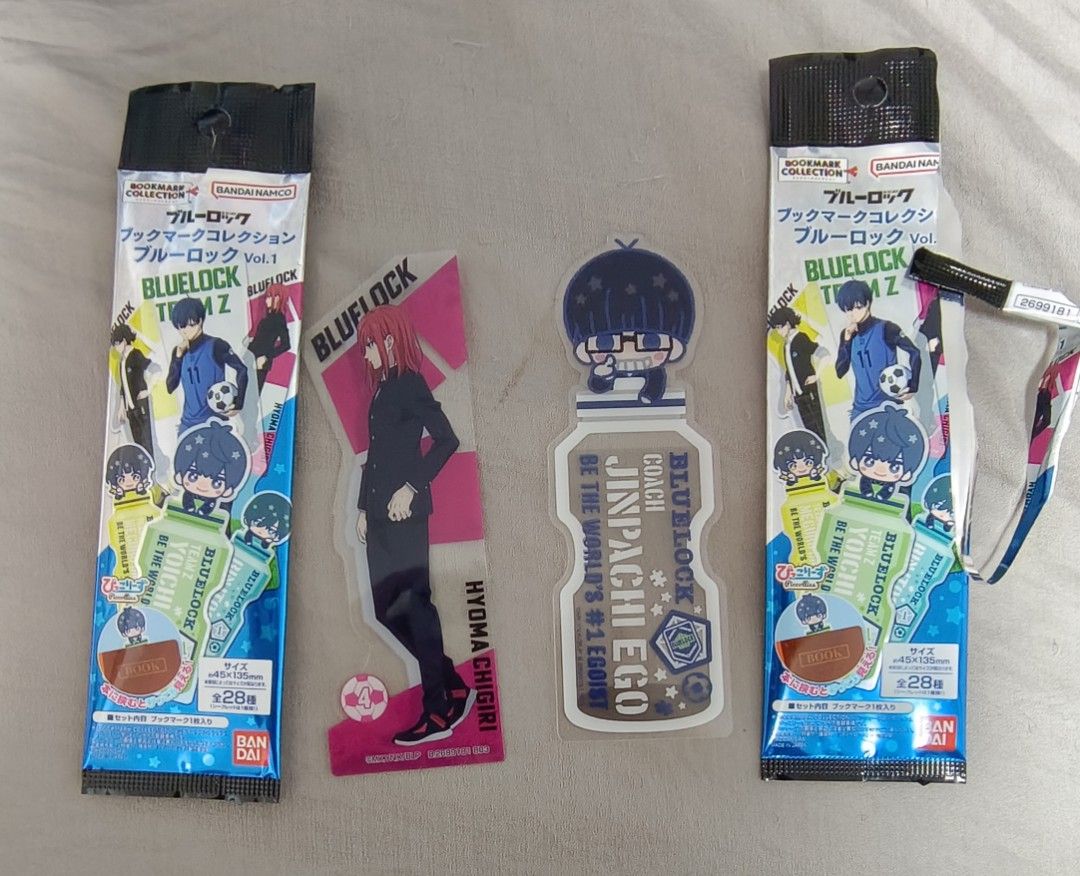 [WTT/WTS] Blue Lock Bookmark Collection Vol 1 - Chigiri Hyoma , Ego ...