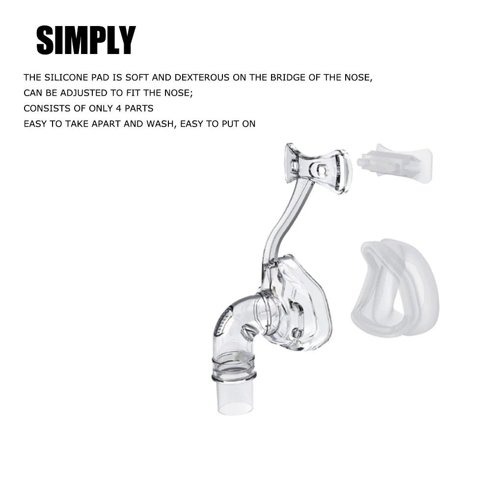 BMC NM2 CPAP Nasal Mask With Headgear For CPAP Auto APAP Bipap BPAP ...