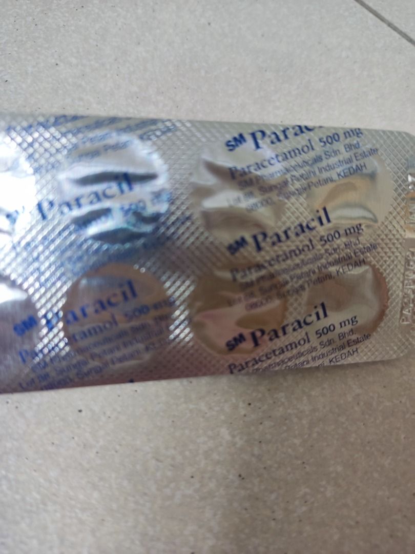 BNIP Paracil Paracetamol 500mg 30 tables, Health & Nutrition, Medical ...