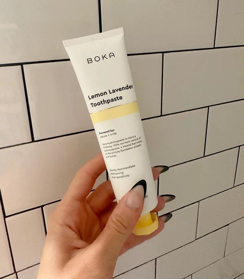 Boka Lemon Lavender Toothpaste, Beauty & Personal Care, Oral Care on ...