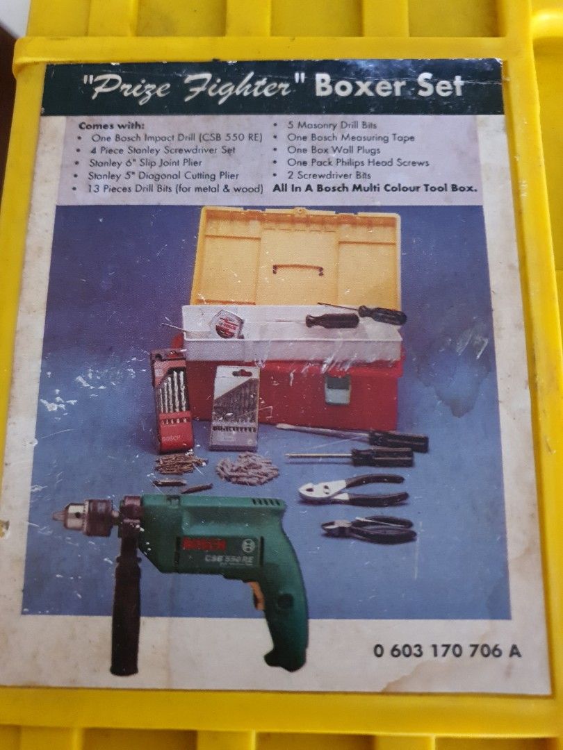 Bosch tool box, Furniture & Home Living, Home Improvement ...