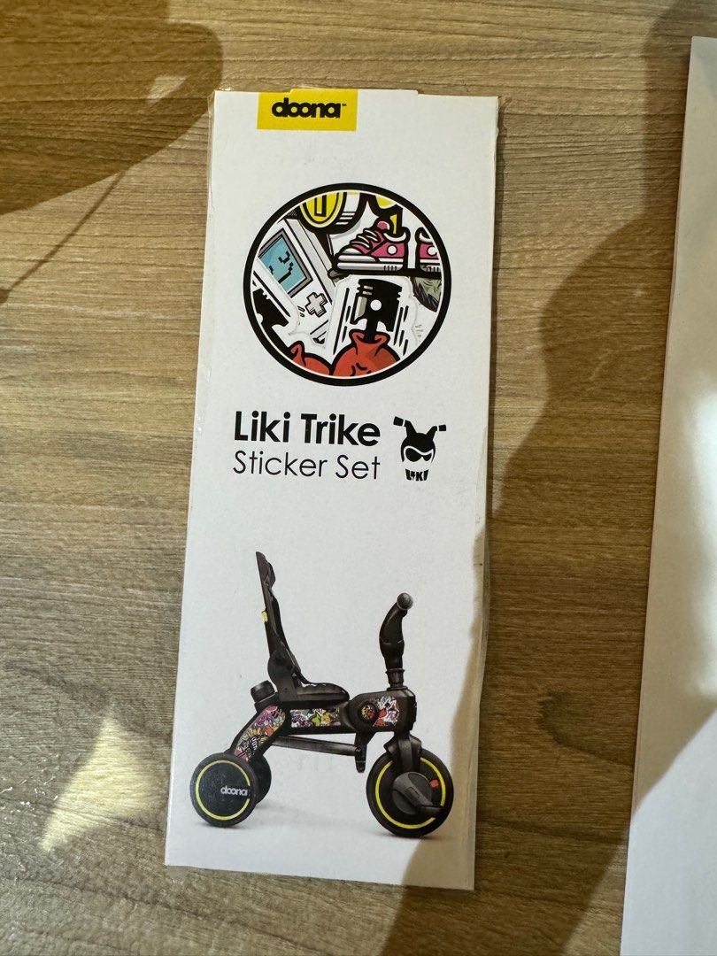 Brand New Doona Liki Trike Sticker set, Babies & Kids, Going Out ...