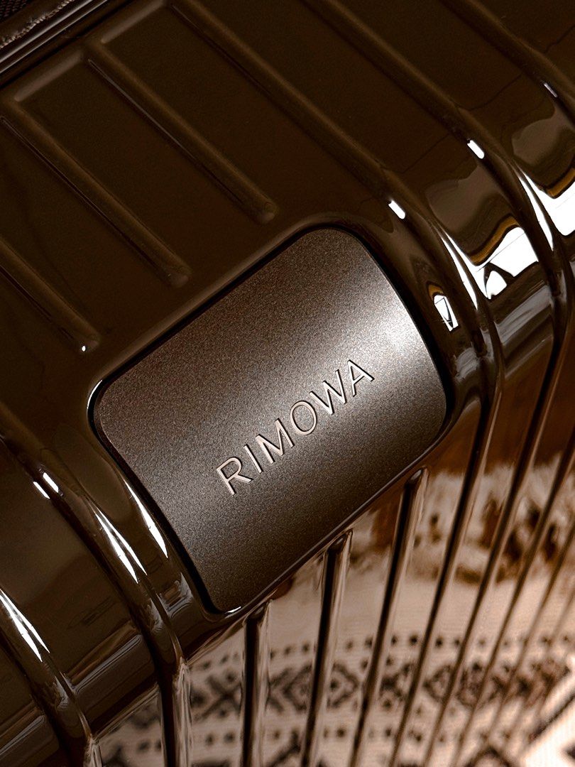 RIMOWA Essential Trunk Plus Brown, Hobbies & Toys, Travel, Luggage on ...