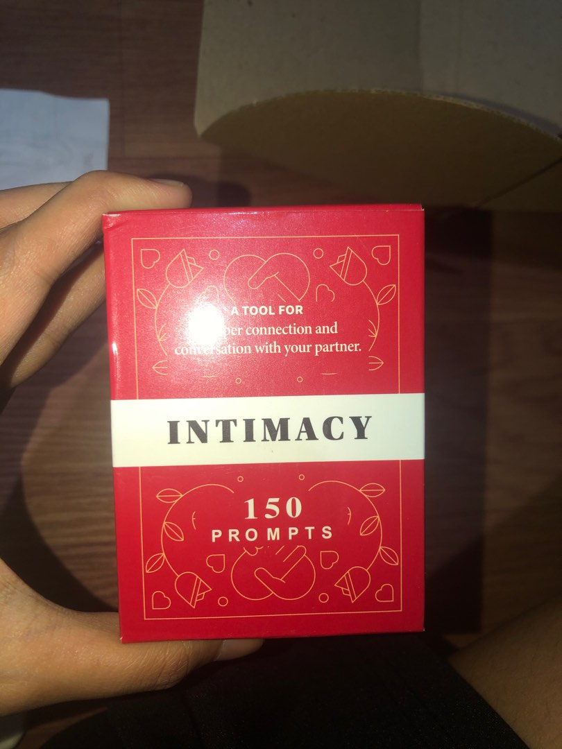 Brandnew | Intimacy Deck Love Cards, Hobbies & Toys, Toys & Games on ...
