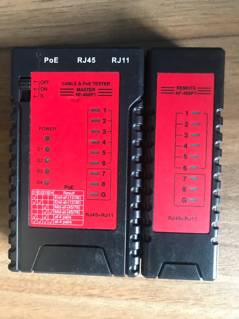 Cable & PoE Tester, Optical Power Meter, UTC Controller, SFB Module ...