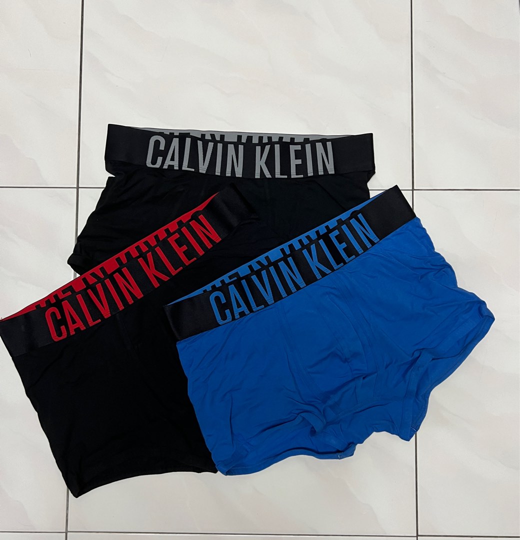Calvin Klein Trunks CK, Men's Fashion, Bottoms, New Underwear on Carousell