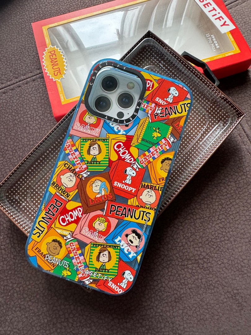Casetify iphone 13 pro max - peanuts candy case - sierra blue, Mobile ...