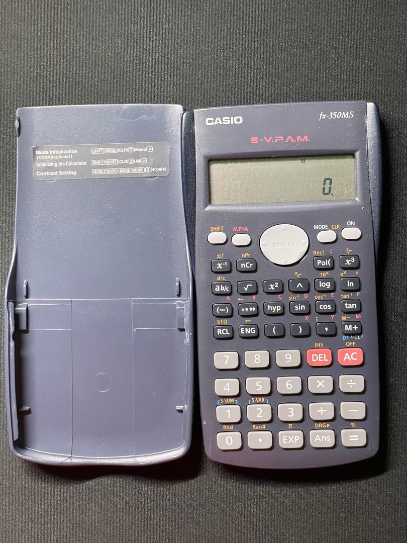 Casio calculator (fx-350MS), Computers & Tech, Office & Business ...