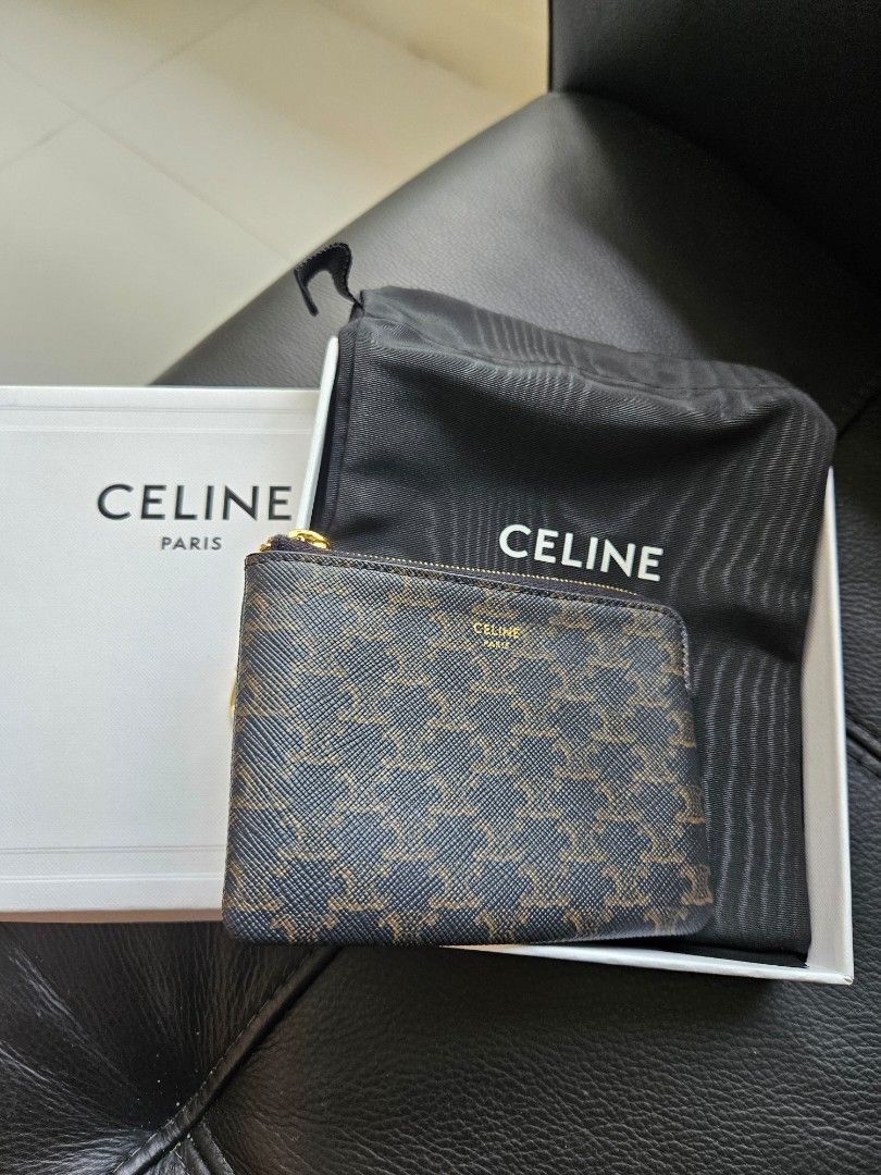 Celine coin card pouch, Luxury, Bags & Wallets on Carousell