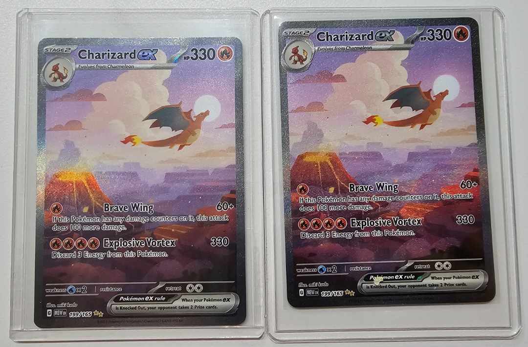 Charizard ex - 199/165 - SV: Scarlet and Violet 151 (MEW), Hobbies ...